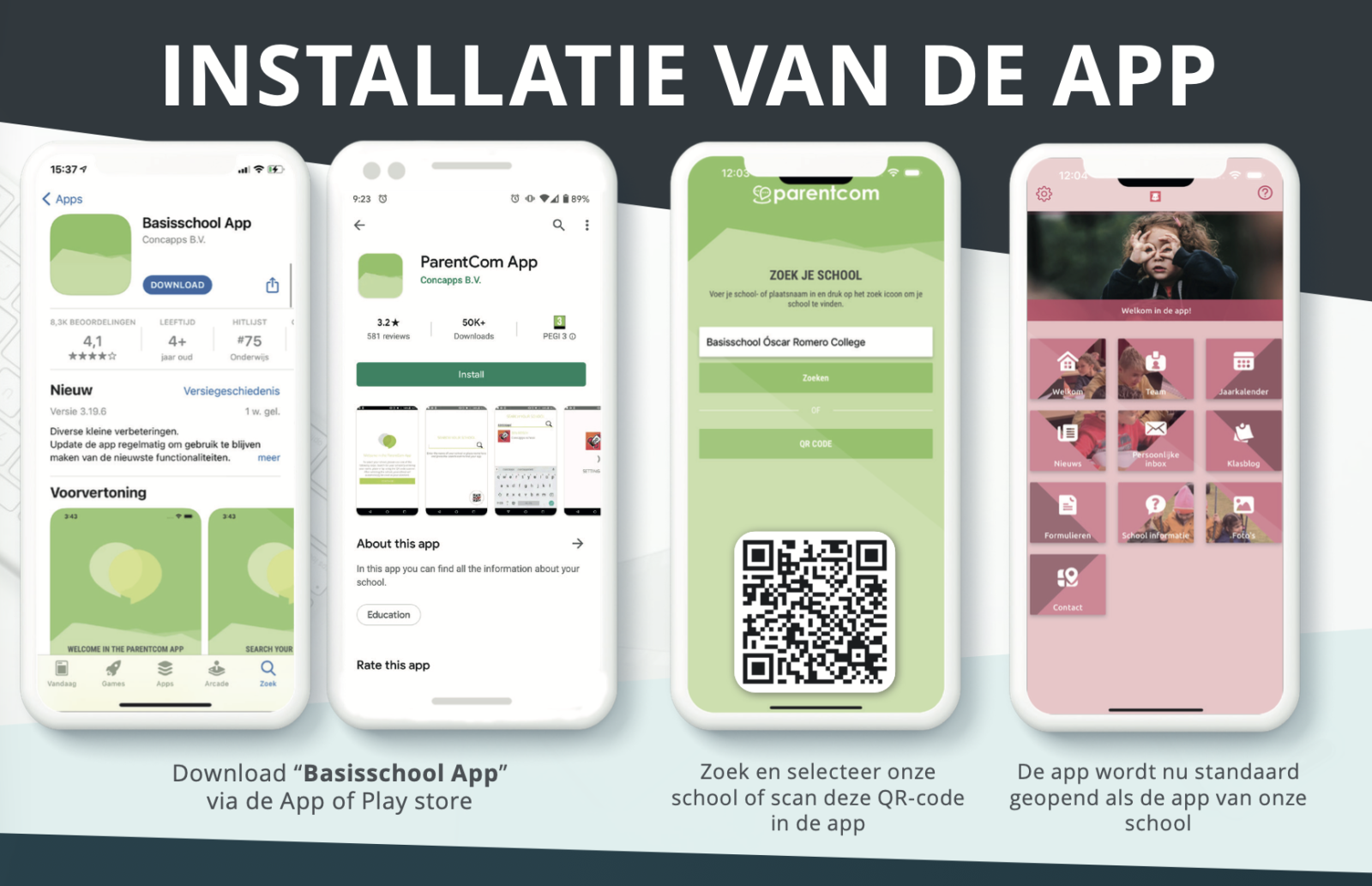 Parentcom-App - Basisschool-ÓRC